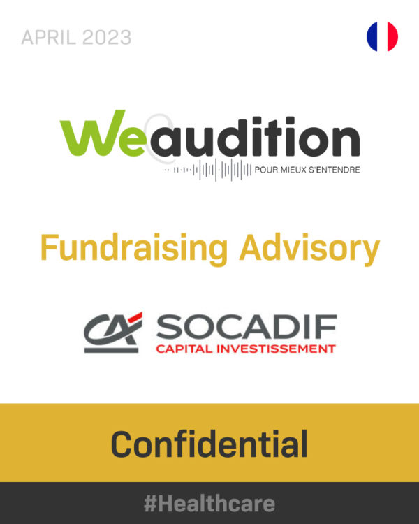 We Audition réalise une levée de fonds - Effective Capital